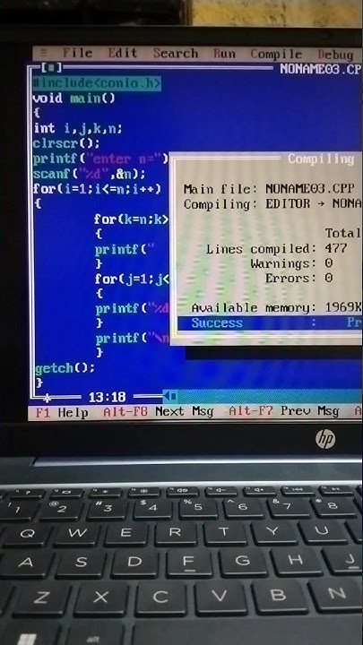 c program⌨️for drawing a new pattern ️ ️ ️ ️#shorts #short #viral #cod #new @CodeWithHarry - YouTube