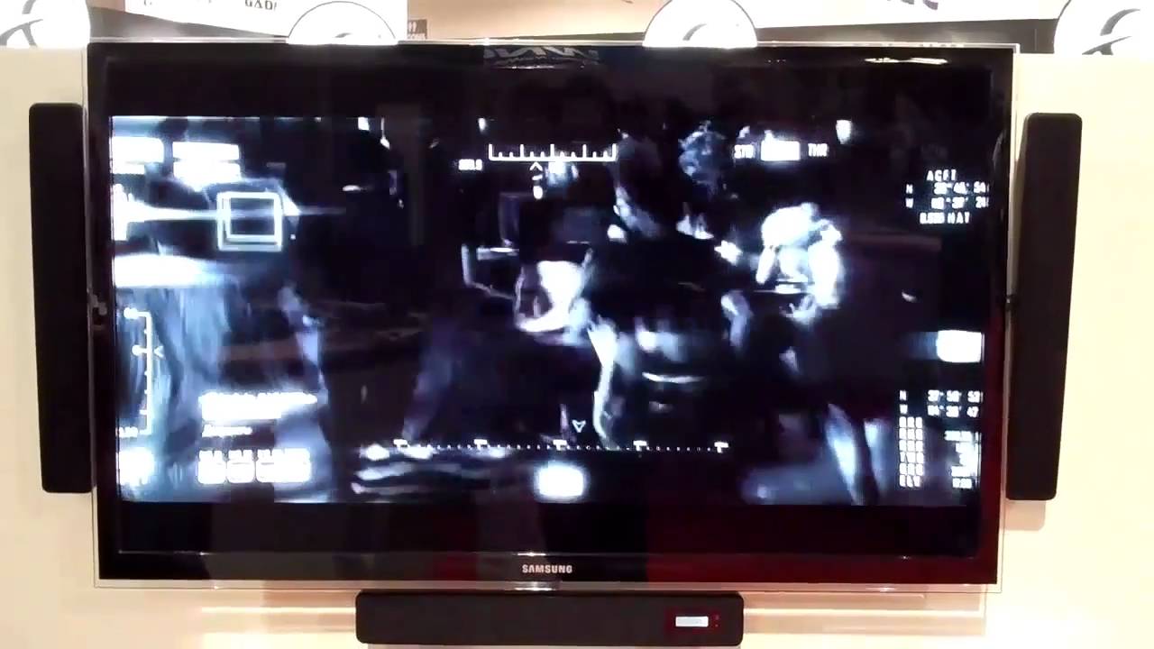 Audio Solutions TV Audio Mount System: CES 2011 - YouTube