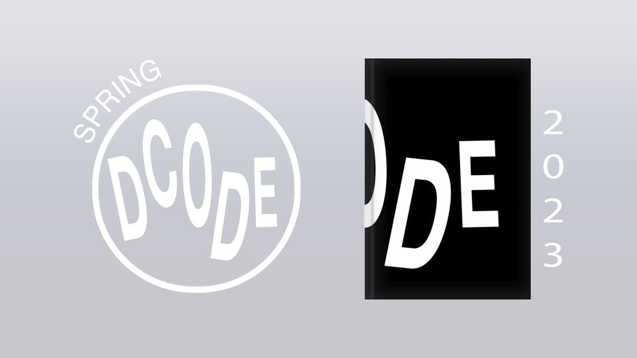DCODE Spring Catalog (2023) - YouTube