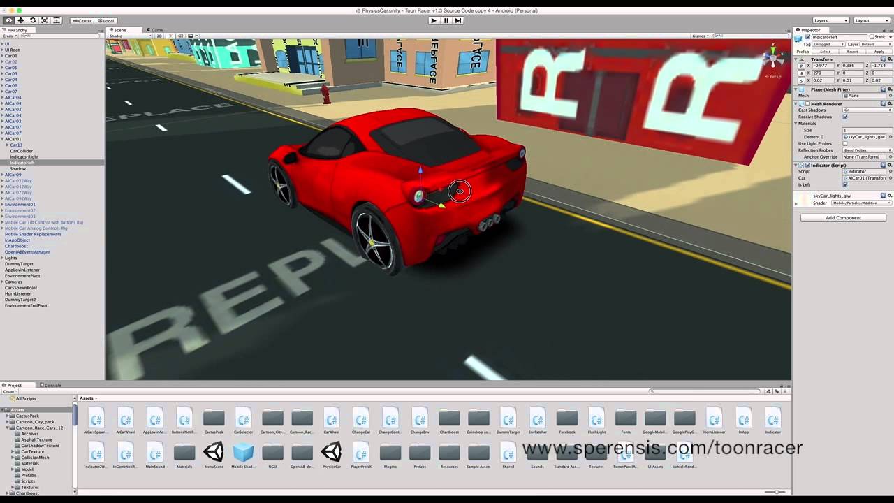 Toon Racer Reskin - Traffic Cars (Unity 3d racing reskin for iOS and ...