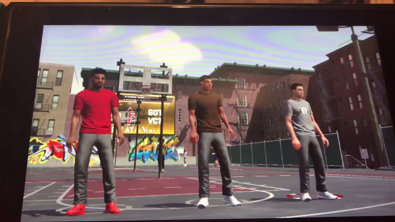 Nintendo switch NBA 2k 18 My career: My Park EP 10 - YouTube