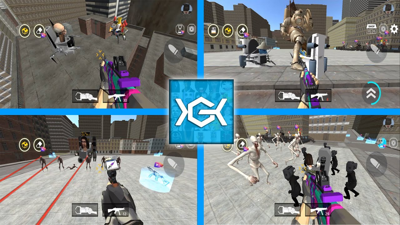 WAR TITANS CLOCKMAN AND SKIBIDI NEXTBOT PLAYGROUND 2 - YouTube