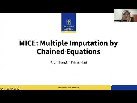 [Not Edited] Multiple Imputation by Chained Equation (MICE) - YouTube