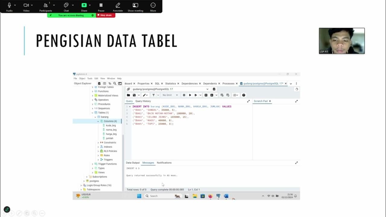 UTS Pemprograman PL/SQL - YouTube