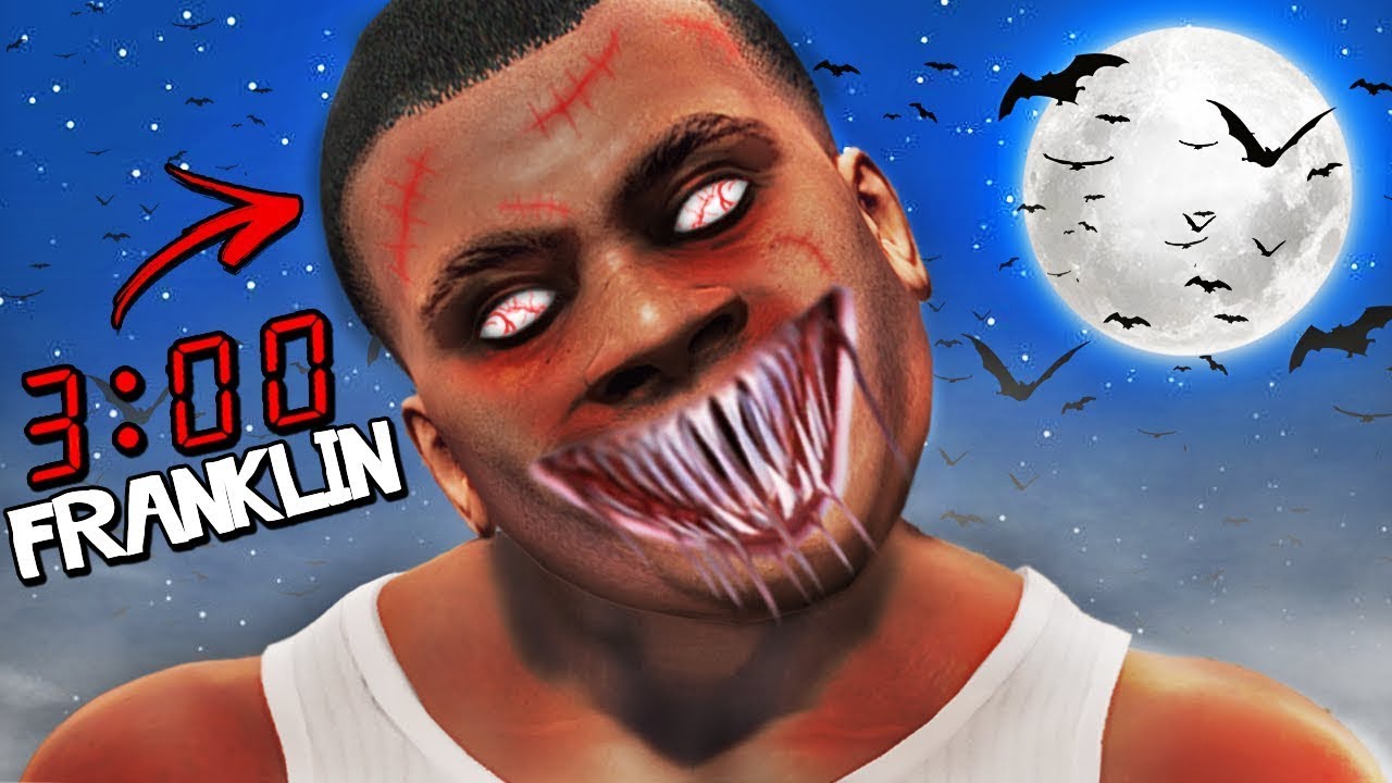 GTA 5 : What Happens To FRANKLIN At 3 AM FRANKLIN FIGHT ZOMBIE in (GTA ...