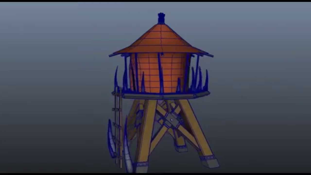 TP1 - 3D1 - Orcish Watchtower - TiM - Nicolas Huckle - YouTube