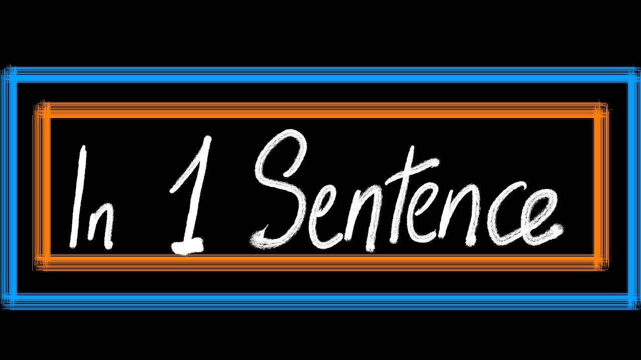 How To Summarize A Story In 1 Sentence YouTube How To Summarize A Story In 1 Sentence YouTube