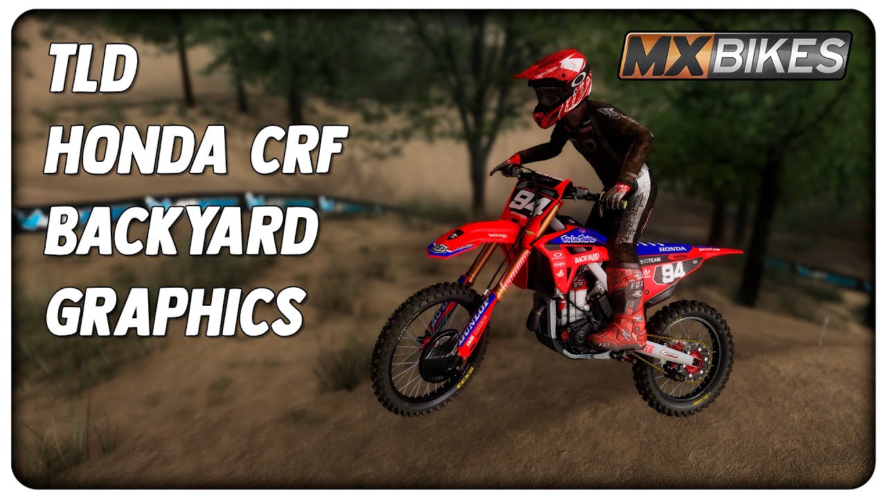 MX Bikes - 2023 Honda CRF - TLD Backyard Graphics - YouTube