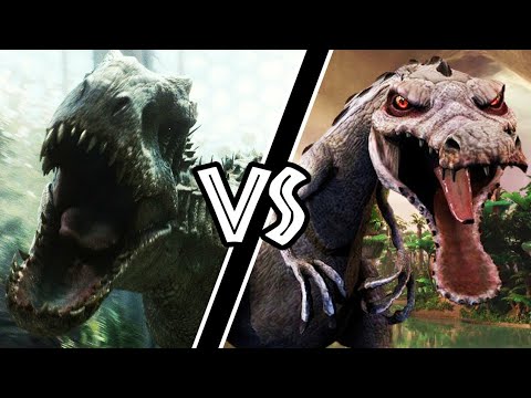 Rudy(A era do Gelo 3) VS Indominus Rex (Jurassic word). - YouTube