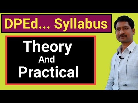 DPEd.. Syllabus | physicaleducation | two years syllabus | @srinupetcreations