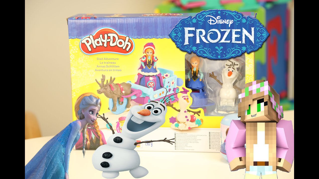 FROZEN LEGO - Anna & Kristoff’s Sleigh Adventure - YouTube