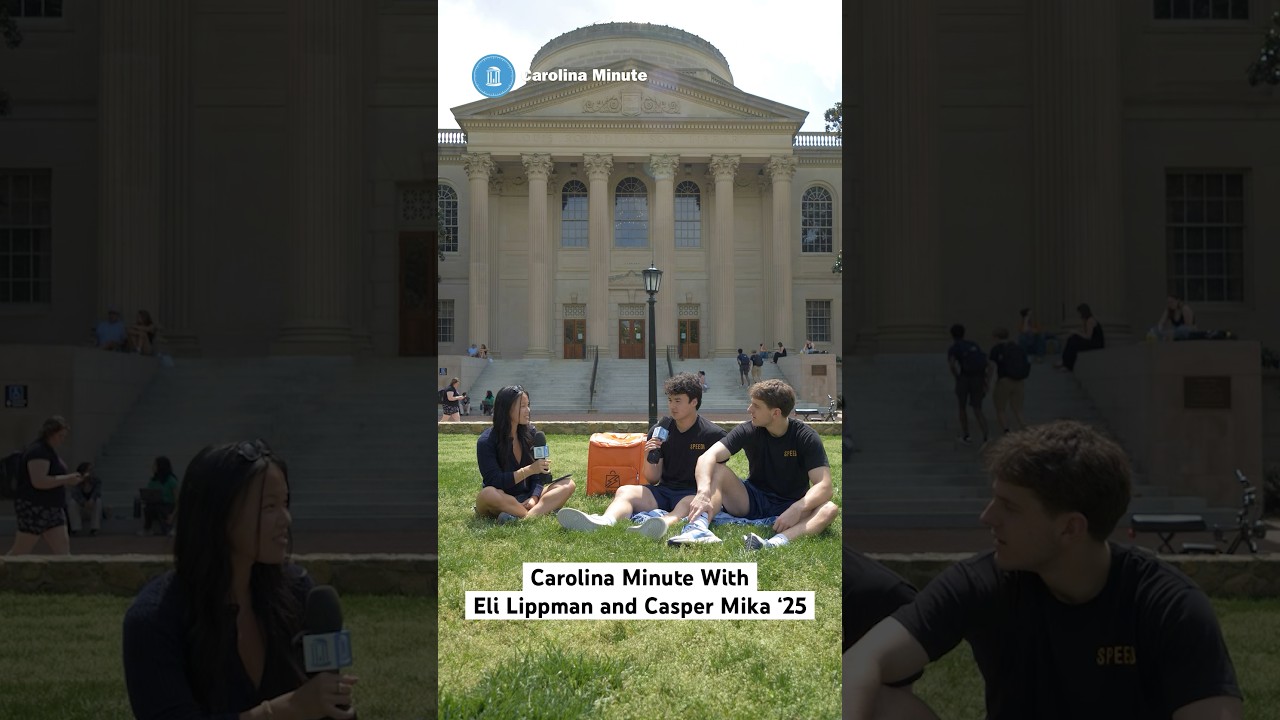 Meet a Tar Heel! 🐏 We sat down with Eli Lippman and Casper Mika '25 for ...