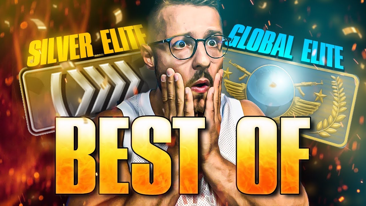 LES PREMIERS RANKS UP EN SILVER (BEST OF SILVER TO GLOBAL ELITE) - YouTube