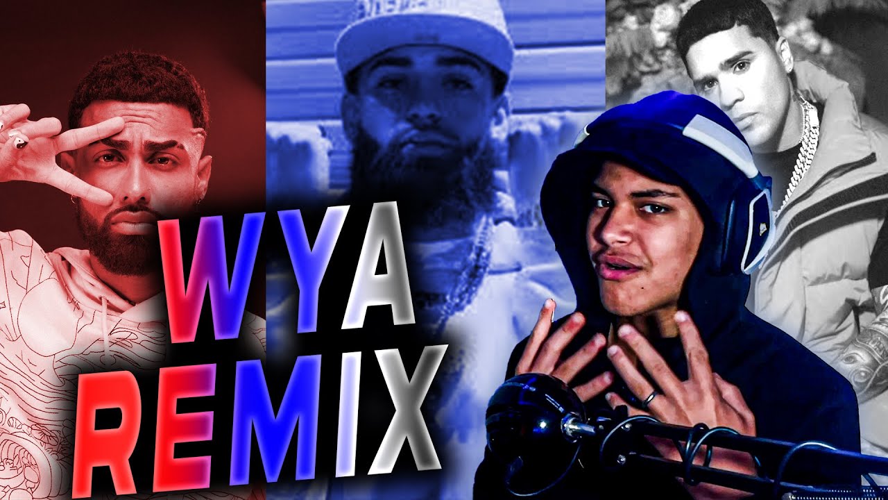REACCIONANDO a WYA REMIX (BLUE, RED, WHITE) | Kebalo - YouTube