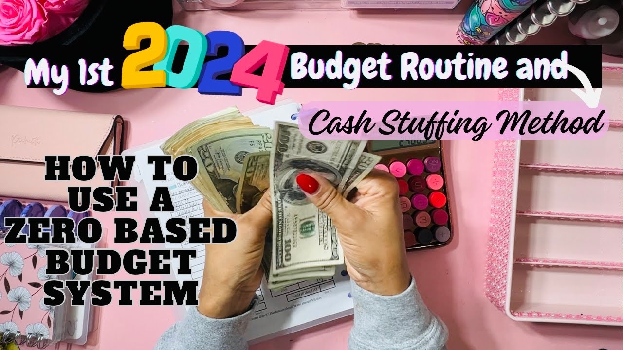 MY 1st JANUARY 2024 BUDGET ROUTINE | DETAILED BUDGET FOR BEGINNERS ...