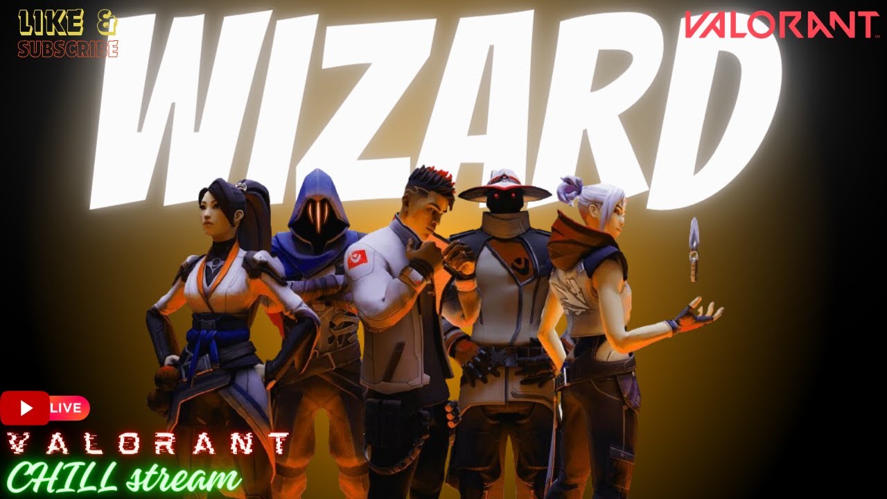 VALORANT CHILL STREAM | WIZARD - YouTube