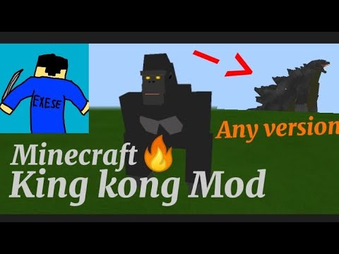King Kong (MOD) MINECRAFT PE (ANY VERSION!) MOD IN LINK! - YouTube