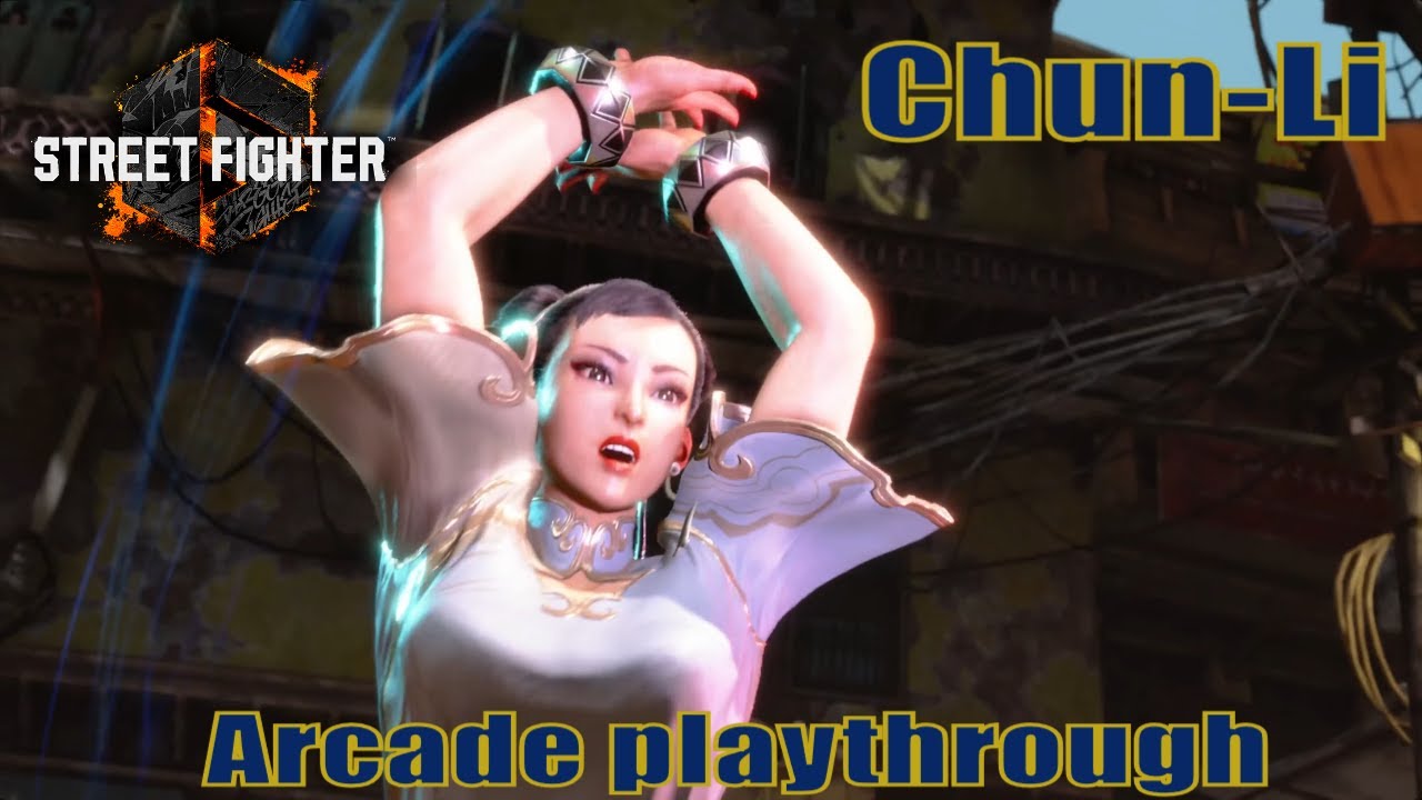 Street Fighter 6 | Chun-Li arcade playthrough | All cutscenes 4K - YouTube