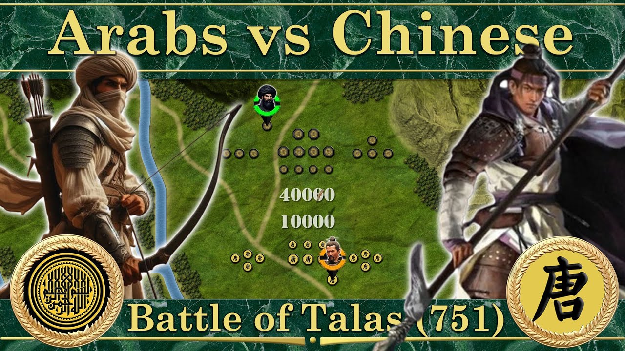 Battle of Talas (751). Arabs vs Chinese - YouTube