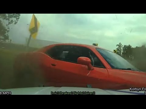 STATE TROOPER TAKES ANOTHER OFF THE STREET. PERFECT PIT EXECUTION ...