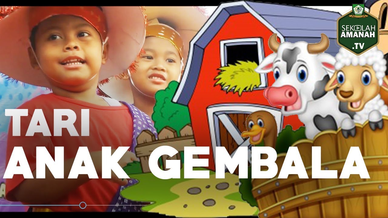 TARI ANAK GEMBALA TK EMPU SENDOK AMANAH - YouTube