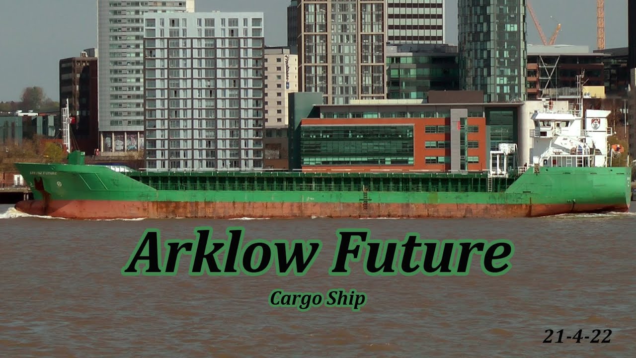 Arklow Future Cargo Ship Leaving Liverpool - YouTube