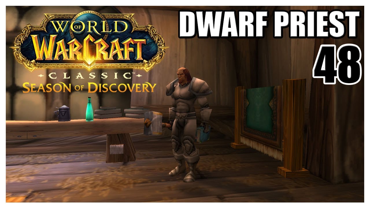 WORLD OF WARCRAFT - SEASON OF DISCOVERY - DWARF PRIEST - GAMEPLAY ...