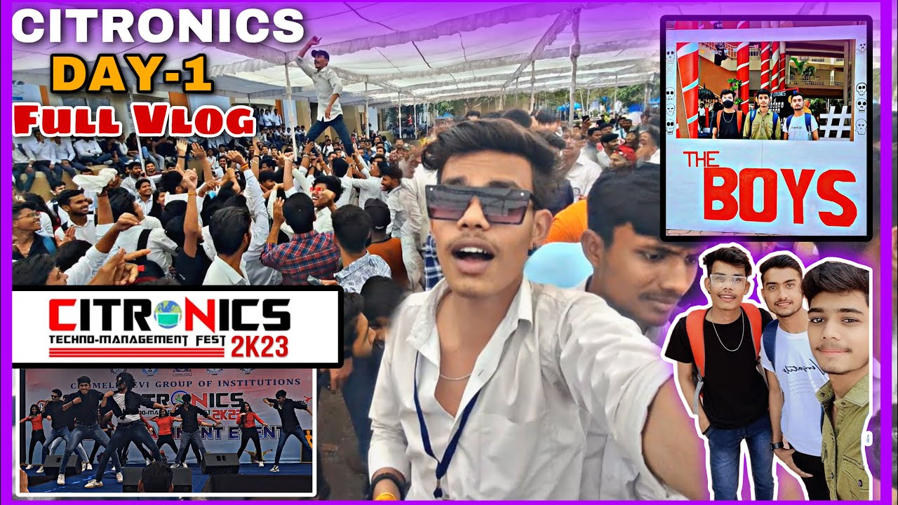 CDGI CITRONICS 2023 || #cdgi #collegevlog #day1 || #fullvlog || 💜 - YouTube