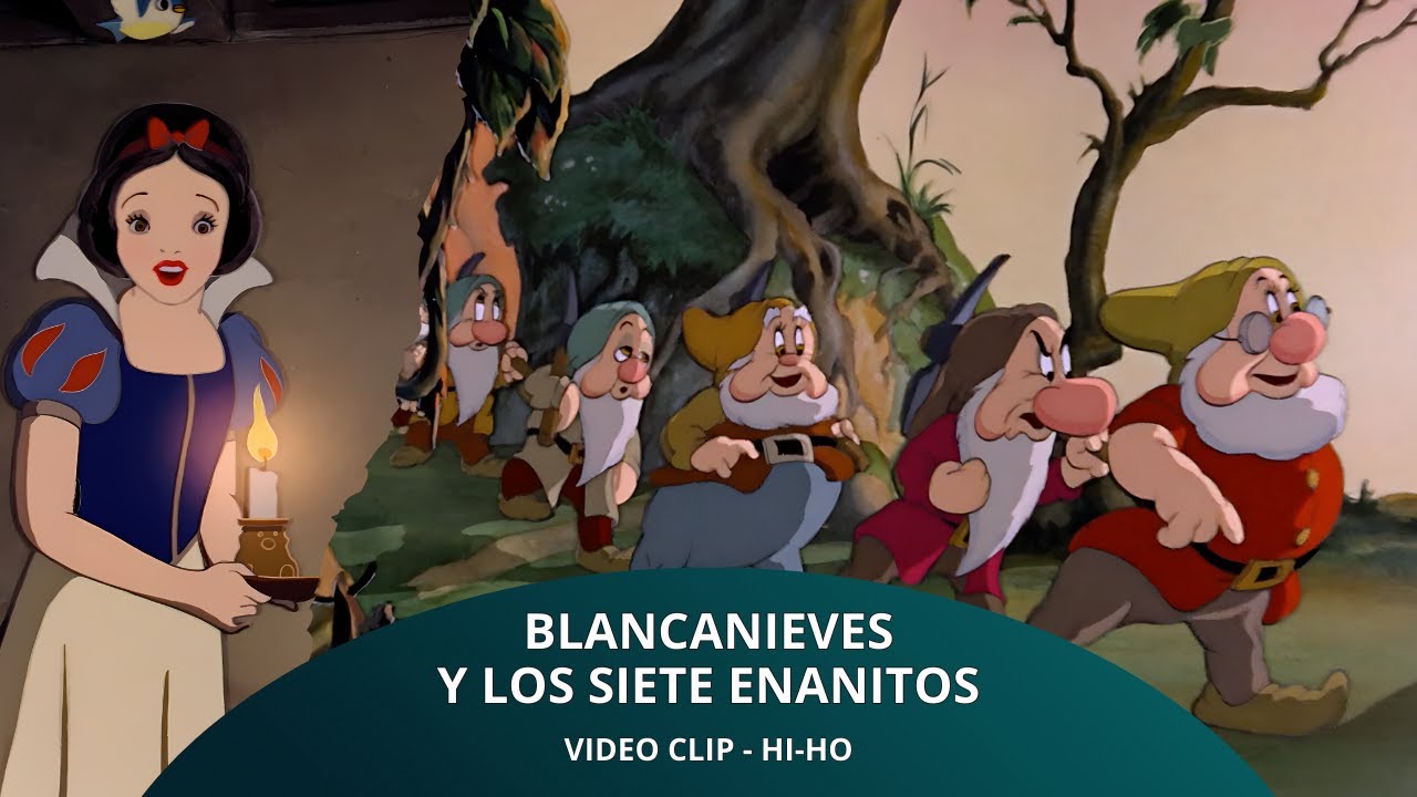 Blanca Nieves y los Siete Enanos | Hi-Ho | Clip de Walt Disney - YouTube