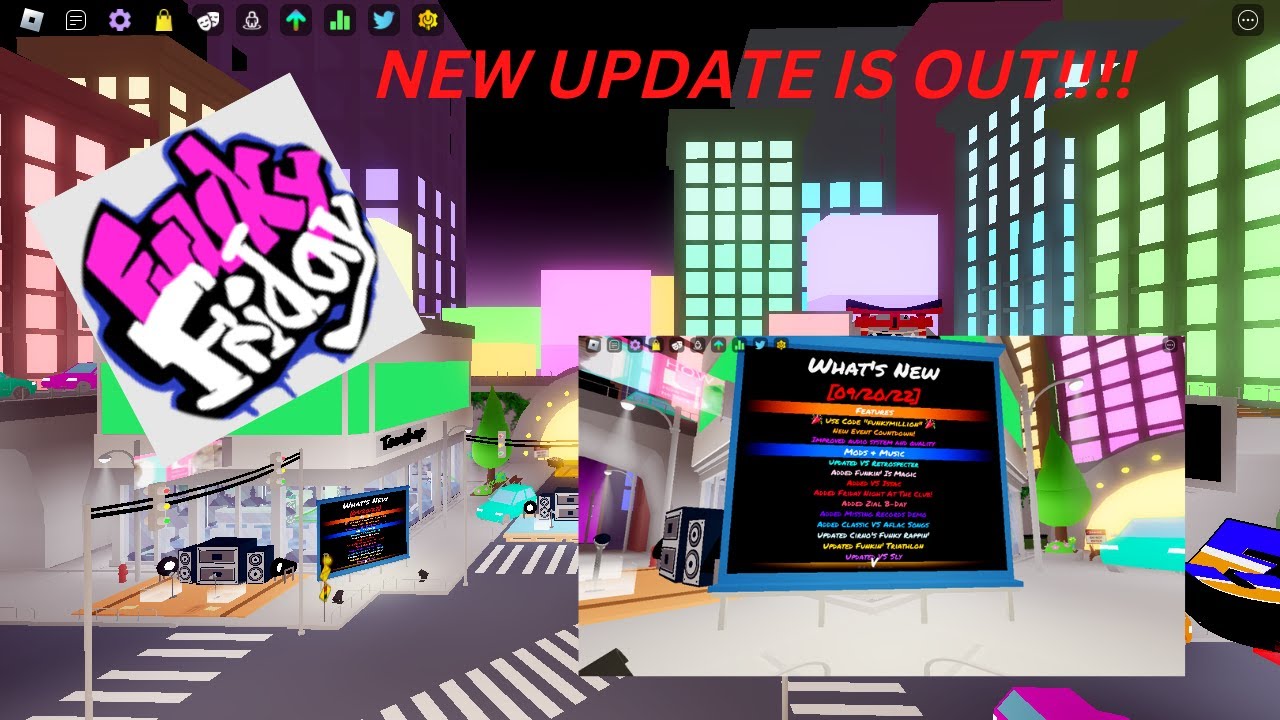 NEW FUNKY FRIDAY UPDATE IS OUT!!!! (Roblox Funky Friday) - YouTube