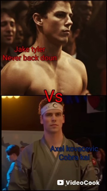 Jake tyler vs axel kovacevic #shorts #karatekid #cobrakai #ufc - YouTube