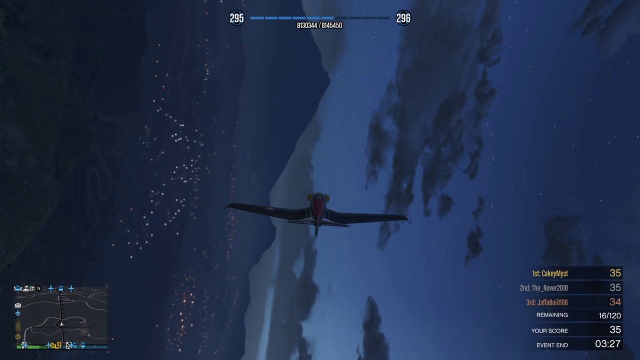 All the air checkpoints were collected | Grand Theft Auto V - YouTube