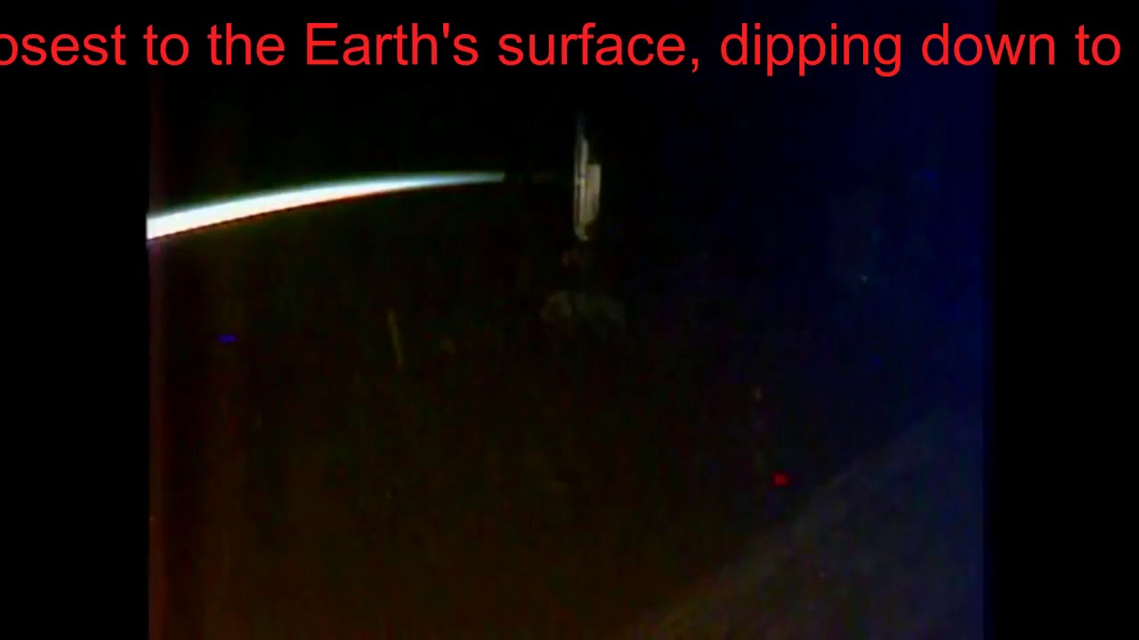 ISS over the South Atlantic Anomaly pre-dawn lights 2018 SEP 29 - YouTube