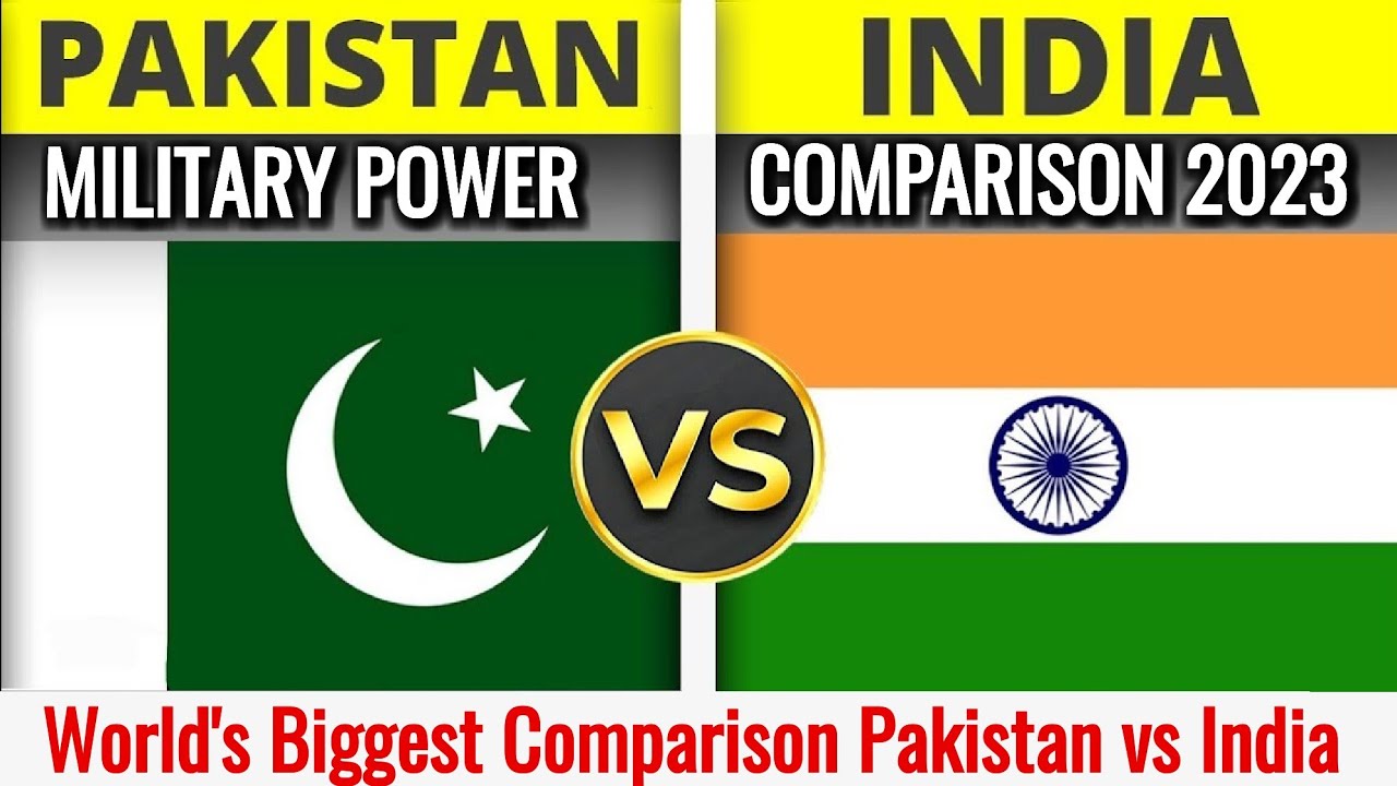 Pakistan vs India Military Power Comparison 2023 | Canva Studio - YouTube