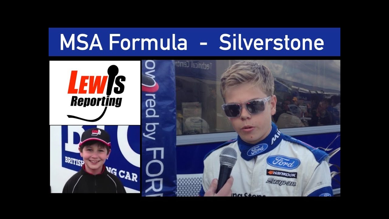 Josh Smith - MSA Formula Driver Signing Silverstone 2015 - YouTube