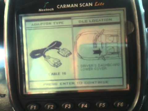 carman scan lite diag.chevrolet venture 2001 - YouTube