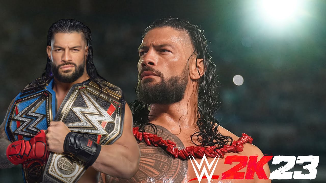 WWE 2K23 - Roman Reigns Updated Moveset, Tendencies & Attributes - YouTube