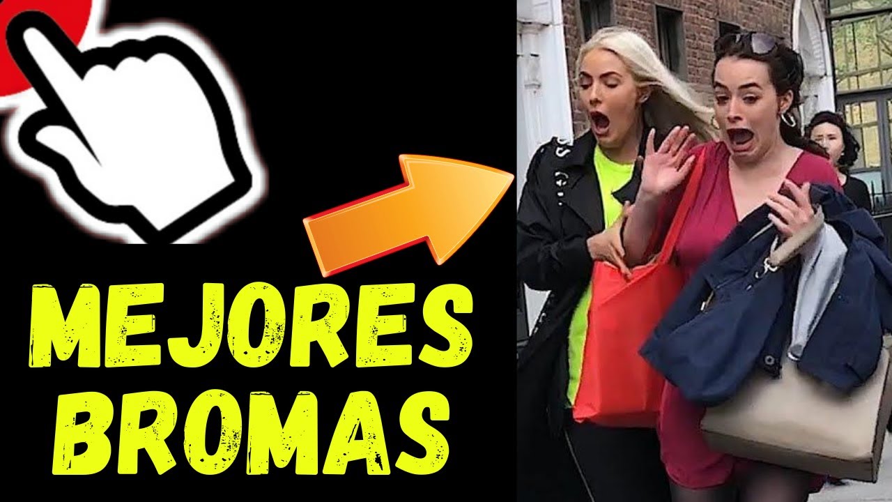Bromas En La Calle | Bromas De Sustos | Bromas Graciosas #1 - YouTube