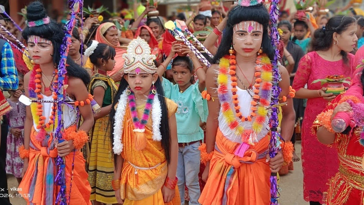 Palari Ayodhya Mai Pranpratishtha Ki ll Avsarper ll Pure Palari Mai ...