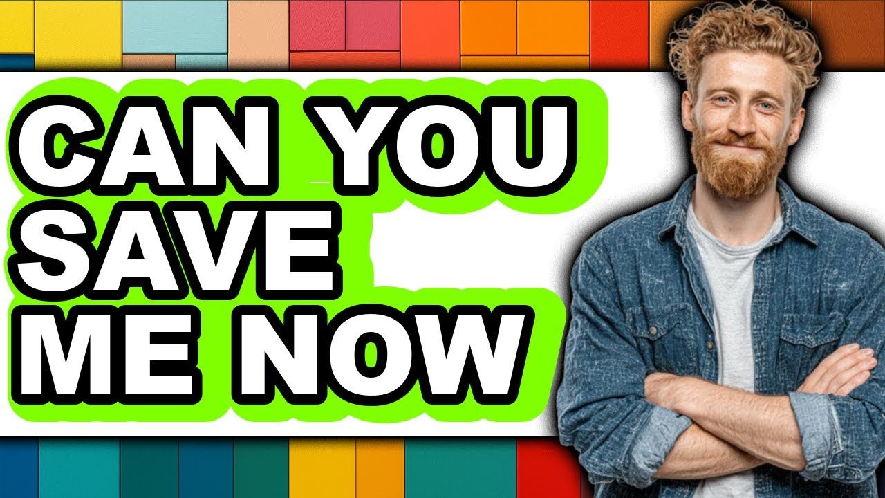 Can You Save Me Now 2025 (Only Way) - YouTube
