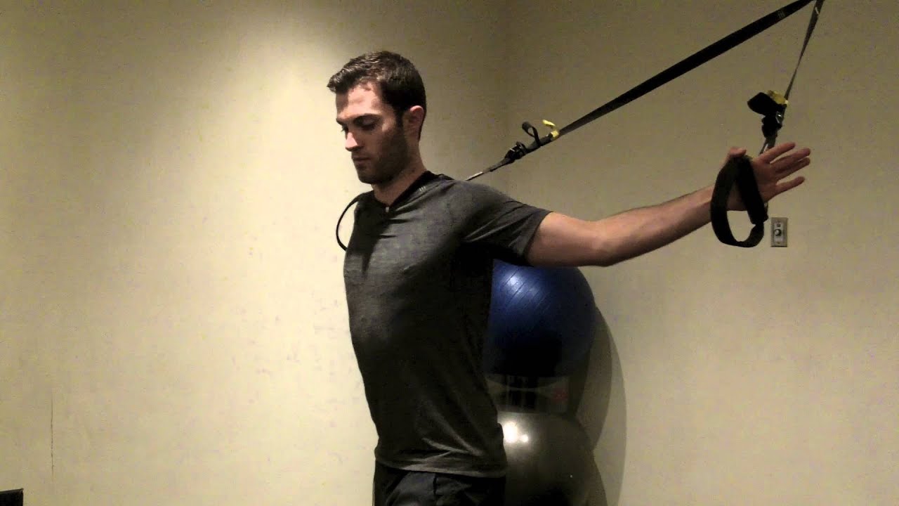 How To Do A TRX Chest Stretch | BluePhoenixFitness.com - YouTube