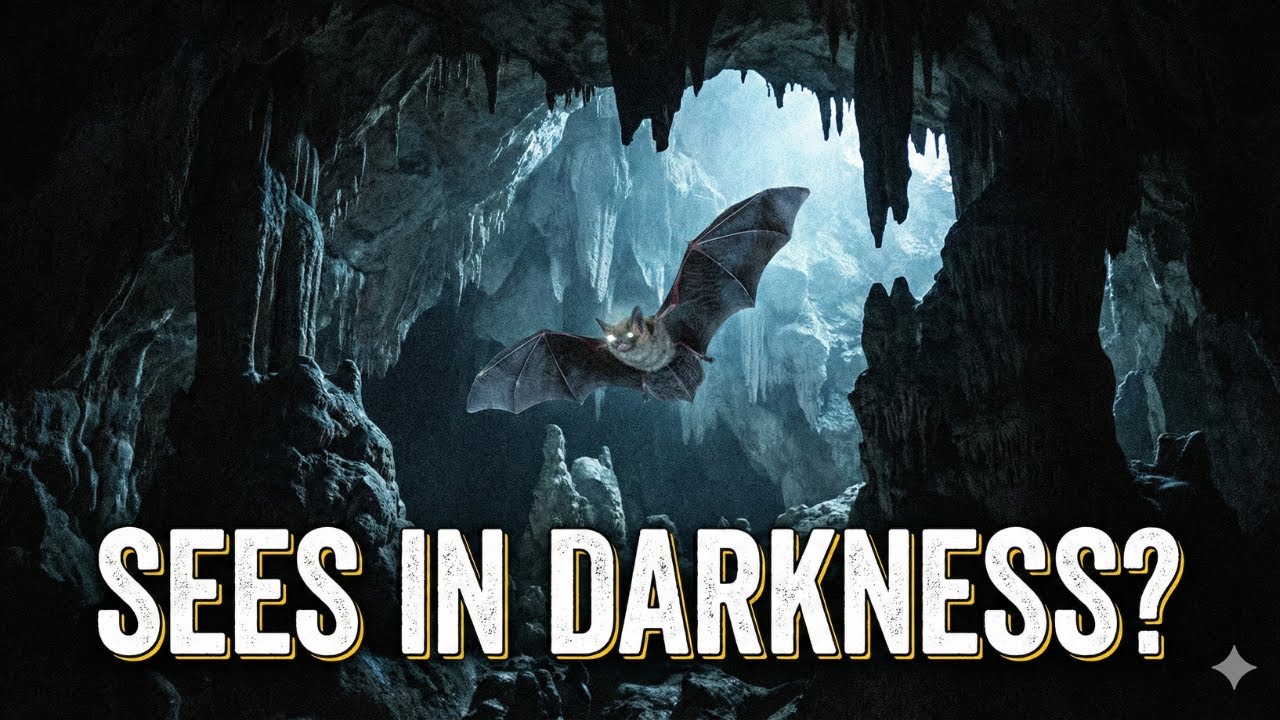 How Bats Use Superpowers & Echolocation to See in Darkness - YouTube