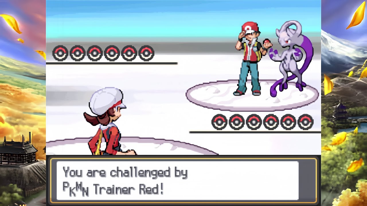 【Pokemon HeartGold Generations v2.0】 Mt. Silver VS. Red！ - YouTube