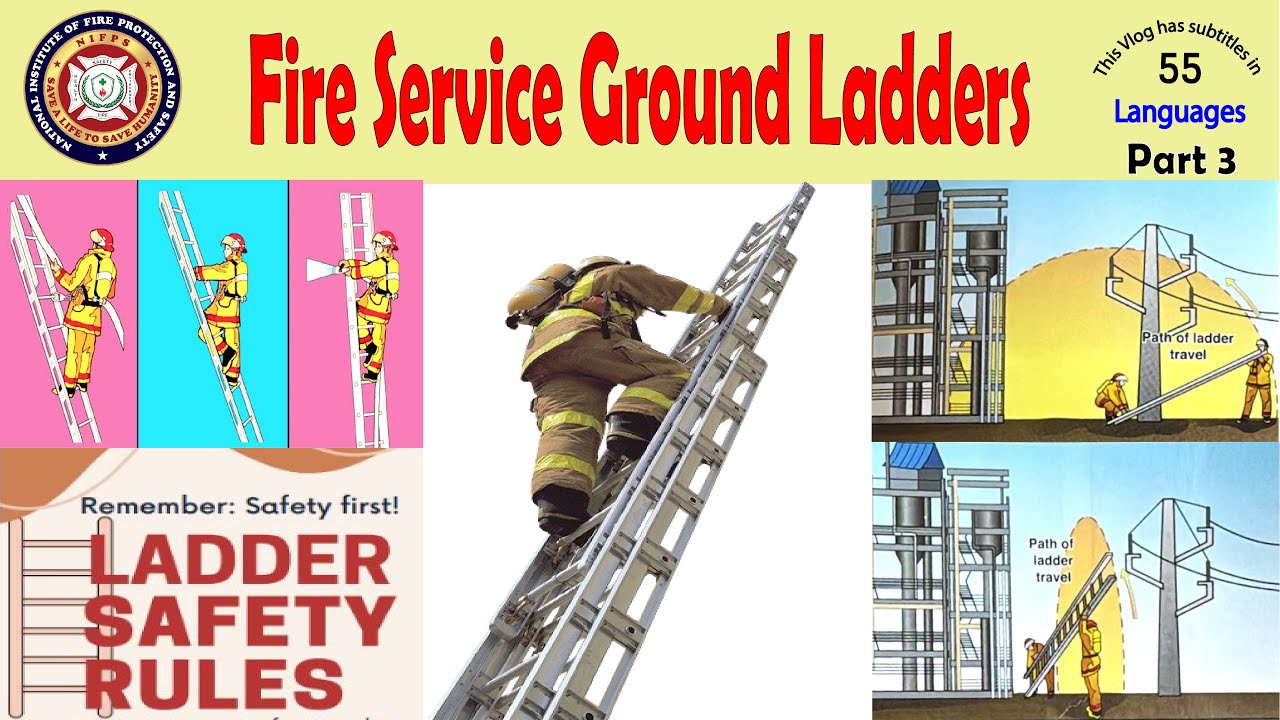 Fire Service Ground Ladders - Part 3 - YouTube