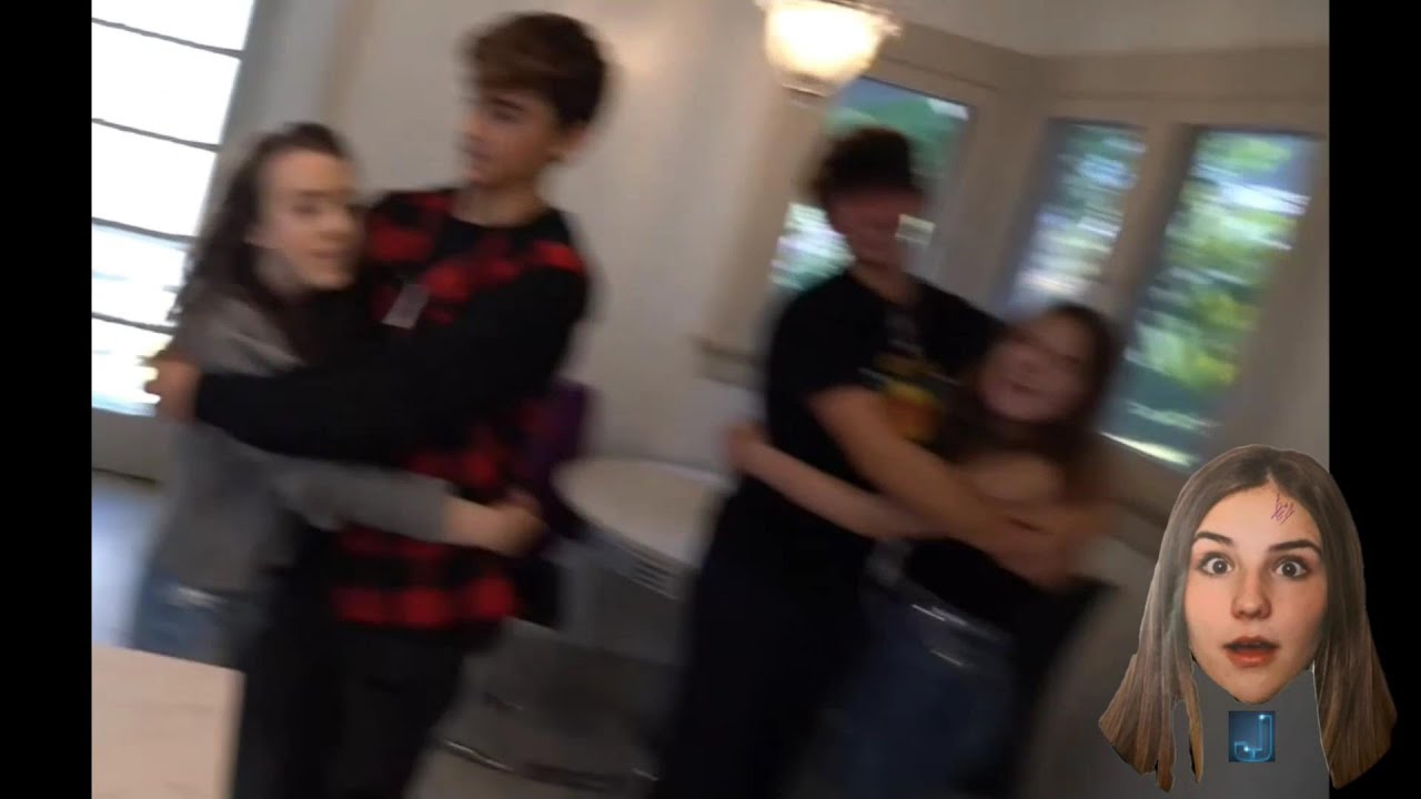 Piper Rockelle Language With Hug Challenge - YouTube