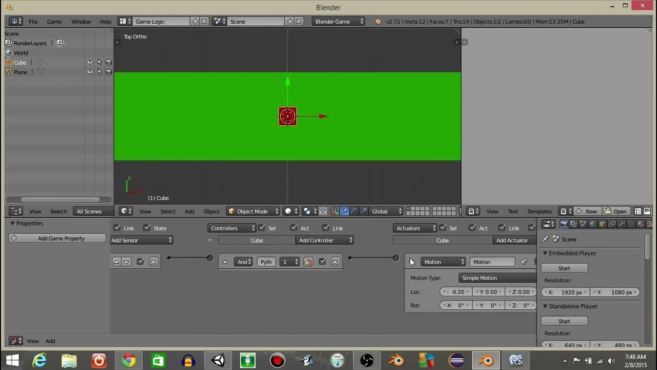 UPBGE - 2D Motion Blur Python - YouTube