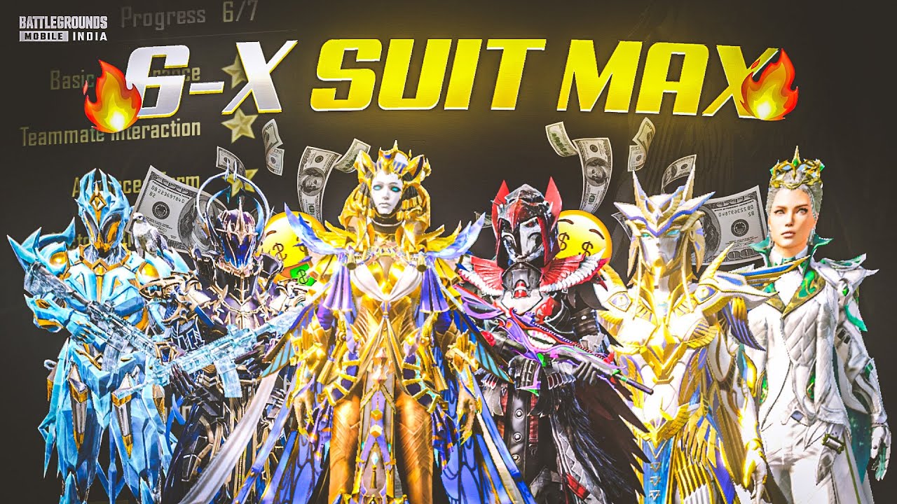 ALL MAX X-SUIT 🔥😍|| @gouravplayzyt - YouTube