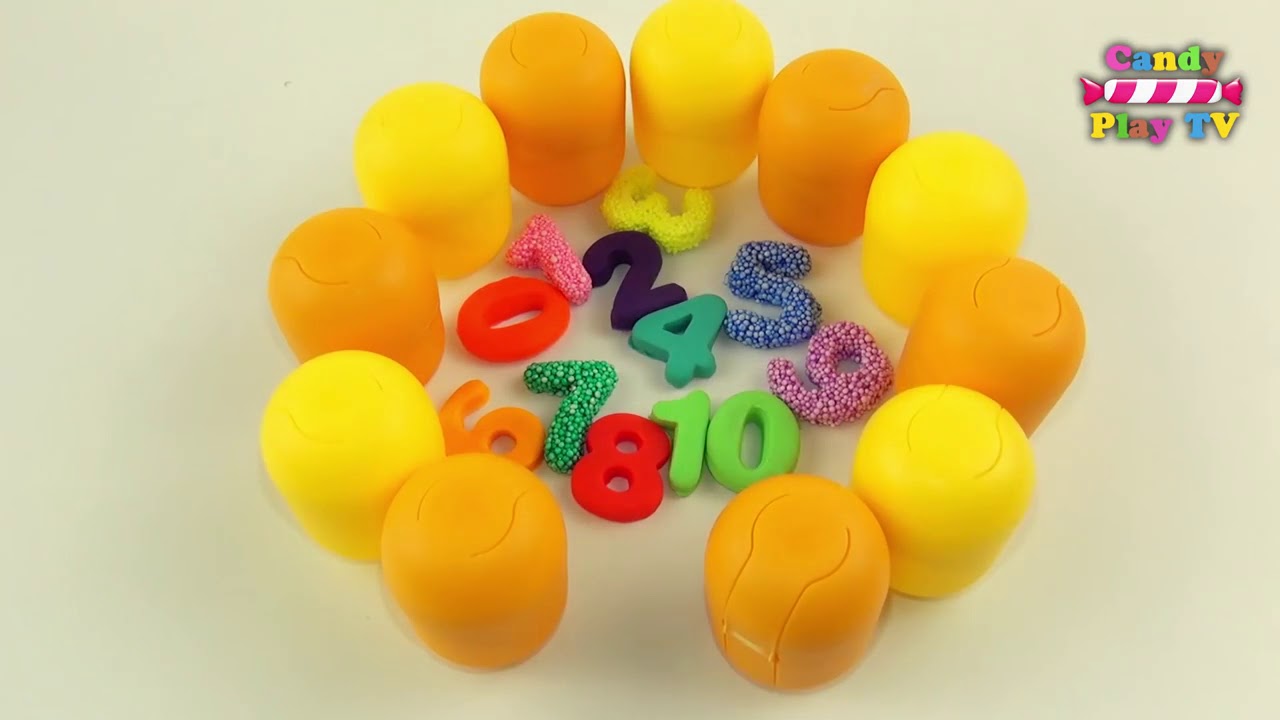 Learn To Count 0 to 10 with Egg Numbers | Learn Numbers with Surprise ...