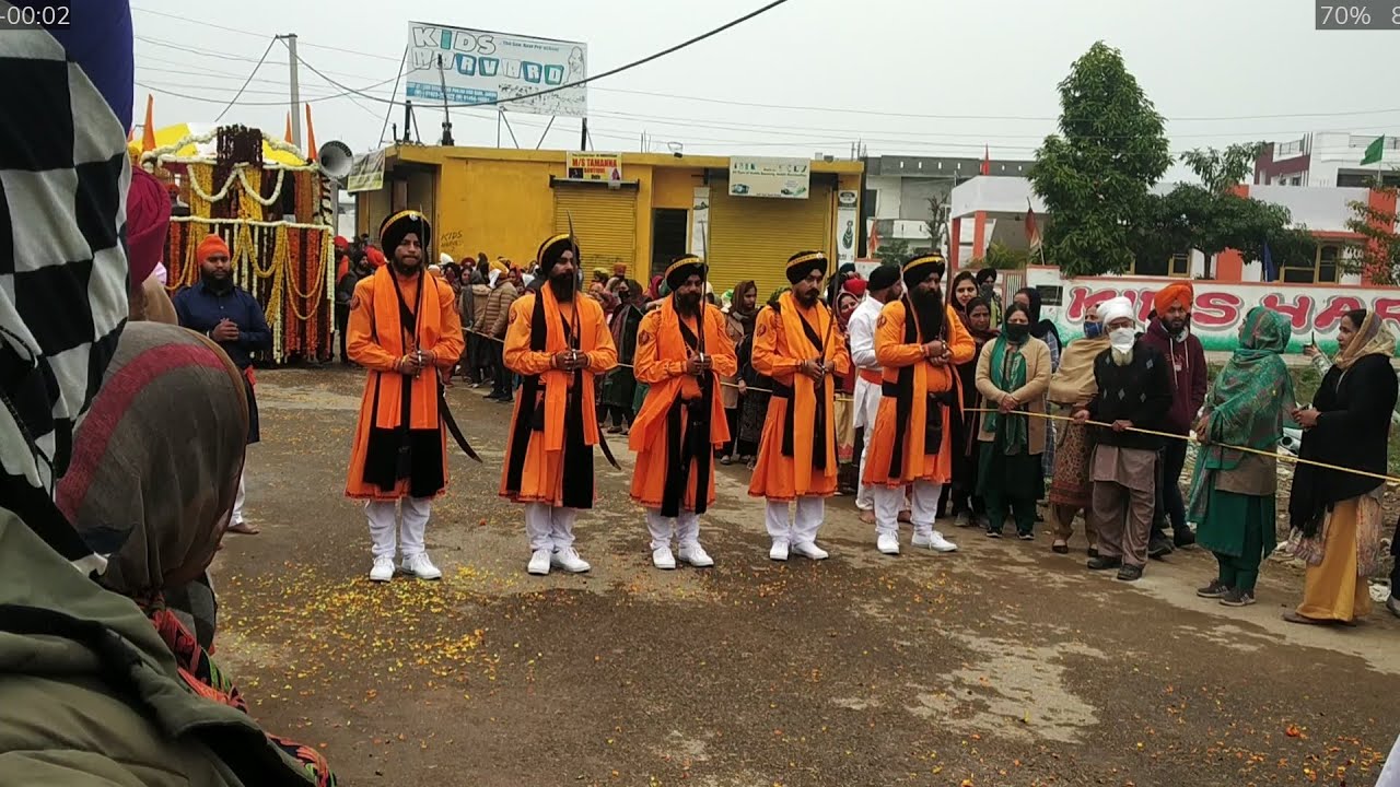 Nager kirtan Simbal camp Jammu Sri Guru Gobind singh Ji 2022 - YouTube