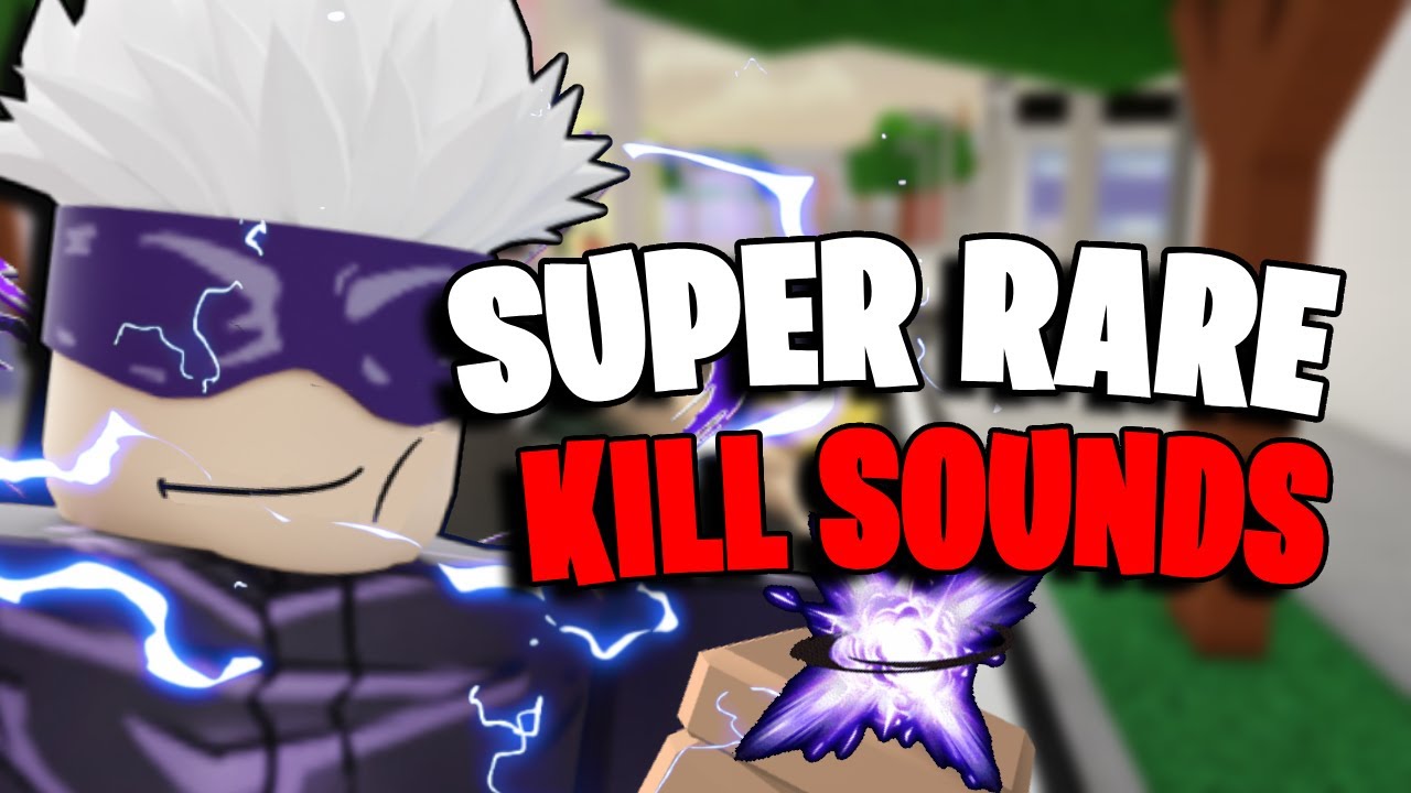 SUPER RARE CUSTOM KILL SOUNDS | ROBLOX Jujutsu Shenanigans Custom kill ...